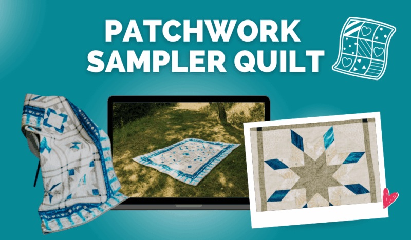 Patchwork Sampler Quilt - Courleys